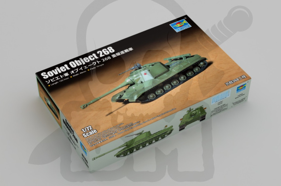 Battle-Models > Trumpeter 07155 Soviet Object 268 1:72
